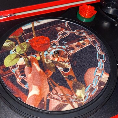 Slipmat Slip Mat Scratch Pad Felt for Any 12 or 7 LP DJ Vinyl Turntable ...