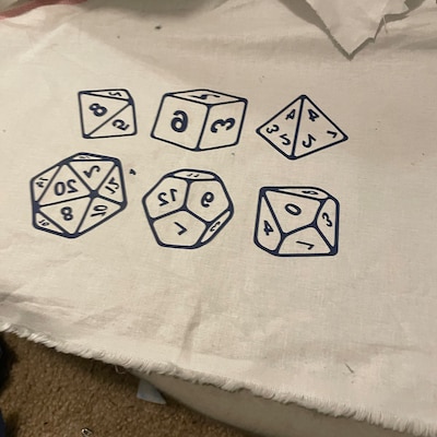 Polyhedral Dice SVG D4, D6, D8, D10, D12, D20 D&D and Pathfinder RPG ...