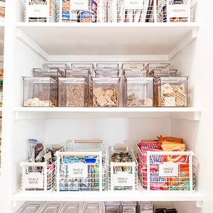 Canister Labels, Pantry Labels, Kitchen Labels, Custom Labels ...