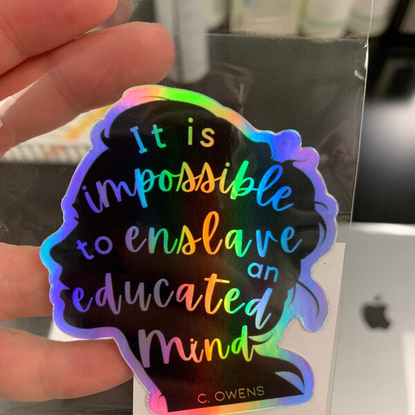 Candace Owens Holographic Sticker | Conservative Women Stickers ...