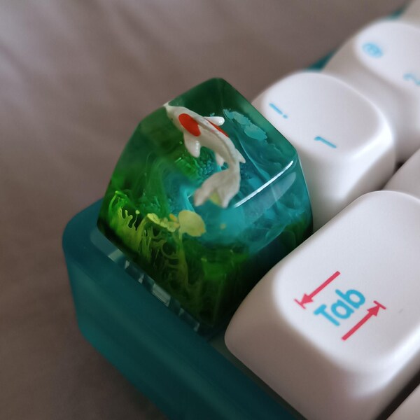 Custom Spacebar Keycap, Custom Keycap, Artisan Keycap, Character Custom ...