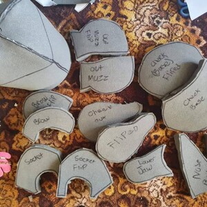 Bucket Style Foam Fursuit Head Base and Liner Pattern - Etsy