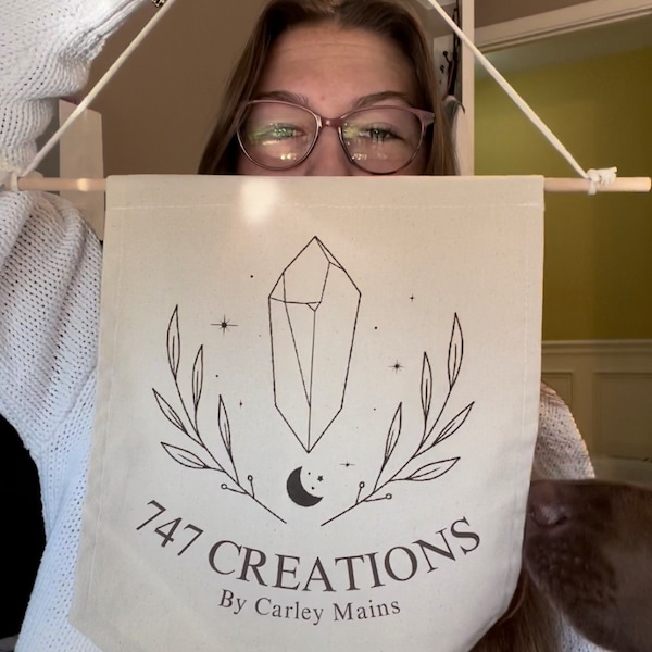 Custom Hanging Wall Banner, Custom Logo, Your Artwork, Design ...
