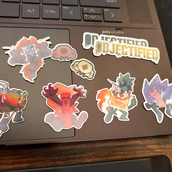 Objectified Comic Stickers [fight or Flight Collection] - Etsy