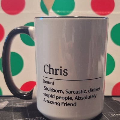 Personalized Name Mug, Funny Gift for Women, Men, Custom Name ...