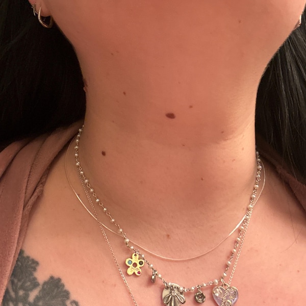 Delicate Chain, Layering Necklace, Simple Chain Necklace, Choker ...