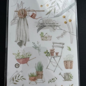 MU Print-on Stickers 189 Letters From Nature - Etsy