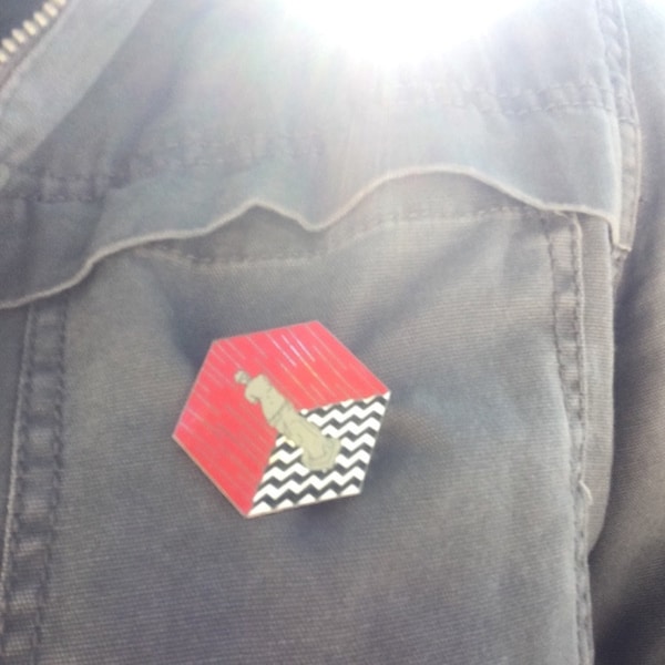 Twin Peaks Enamel Pin | David Lynch TV Show Pin | Special Agent Dale ...