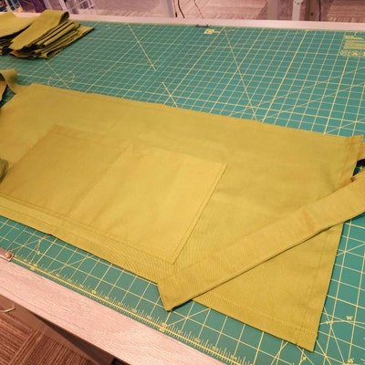 Easy to Sew/ Half Apron Sewing Pattern/ Pinafore Tutorial PDF/ Apron ...