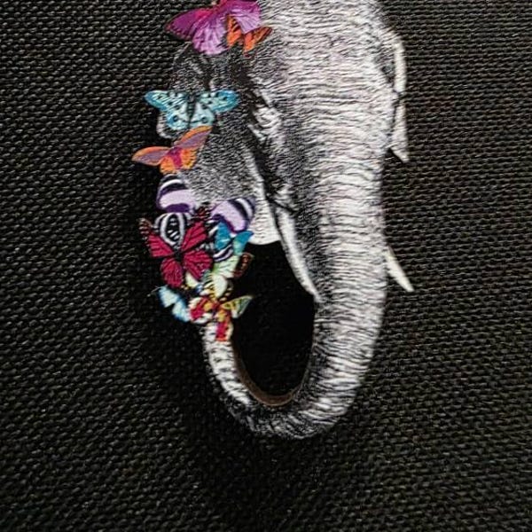 LETTING GO ++ Whimsical Wooden Brooch Pin Vintage Style Gift Birthday ...