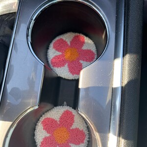 Punch Needle Coasters Tufted Coasters Drink Coasters Tufted - Etsy