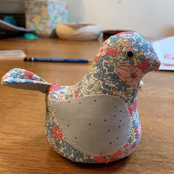 Sweet Song Bird Pincushion PDF Sewing Pattern • Pin Cushion Sewing ...