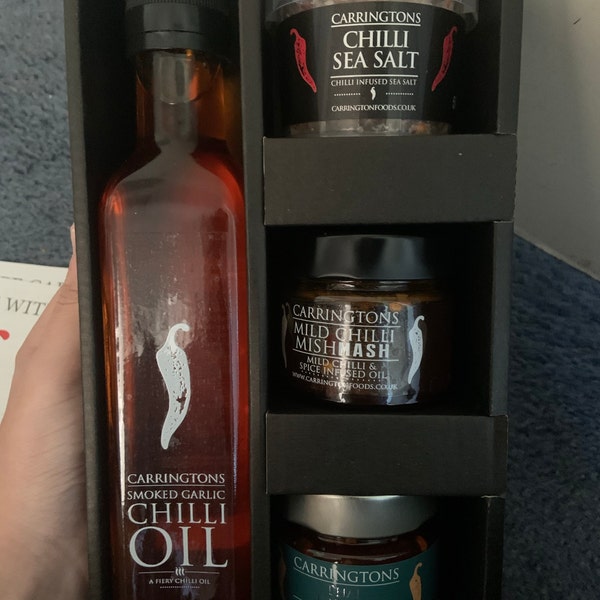Chilli Oil and Chilli Jam Gift Hamper, Cooking Gift Set, Cooking Gift ...