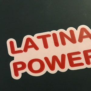 Latina Power Sticker Latina Sticker Latina Latina Pride Laptop Stickers ...