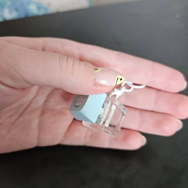 Keycap Keyboard Clicky Fidget Stimming Kawaii Cute Keychain - Etsy