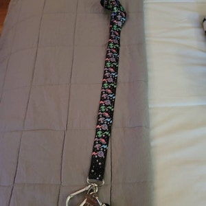Funky Psychedelic Alien Rave Space Lanyard W/ Lobster Clasp, Breakaway ...