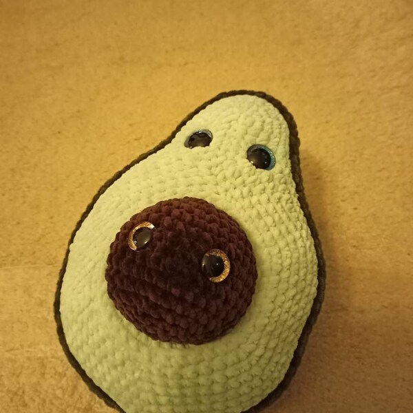 Avocado Family, Amigurumi Crochet Pattern, Digital Download - Etsy