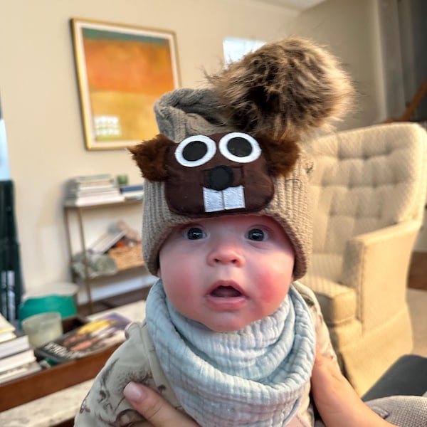 Groundhog Hat Headband//earwarmer//groundhog Day//punxsutawney,pa ...