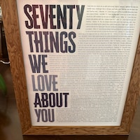 25 THINGS We Love About You 25th Birthday Gift for Daughter - Etsy