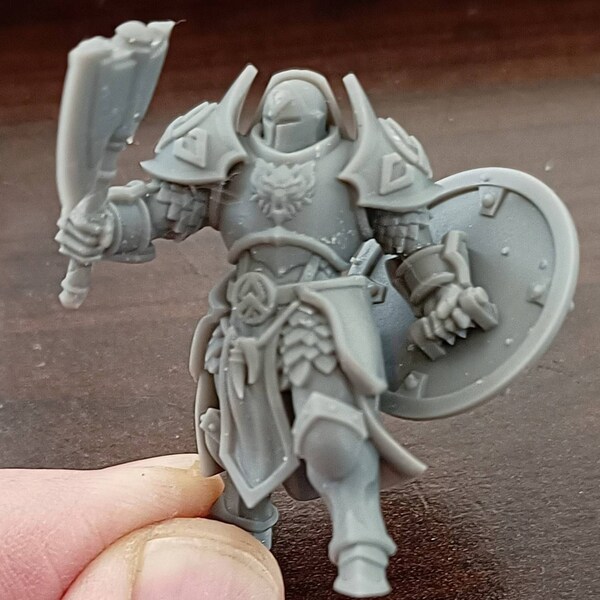 Apocalyptic Fist Fighter 32mm Dnd Miniature Ethan Savage Studios - Etsy