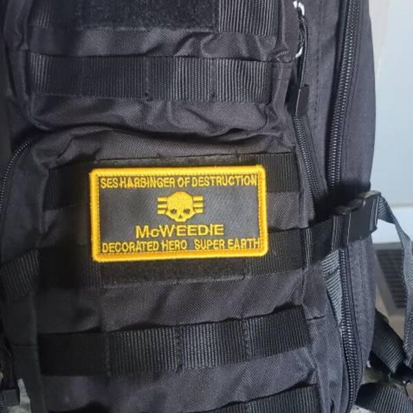 Halo UNSC Name Patch - Etsy