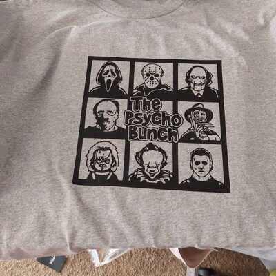 The Psycho Bunch SVG Cut Files Cricut - Etsy Canada