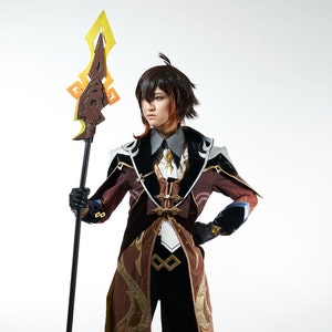 Genshin Impact Cosplay Prop Vortex Vanquisher, DIY Digital Template ...