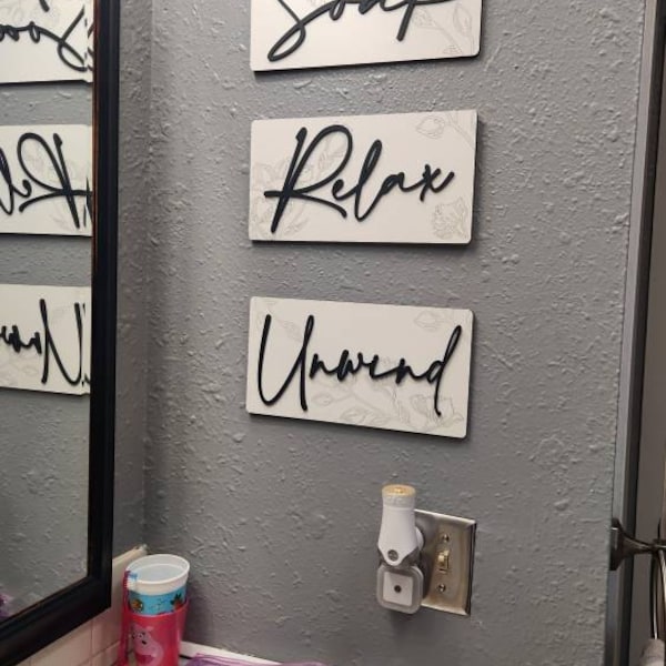 3D Staff Only Sign Business Door Signs Employees Only Sign Boutique ...