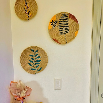 Handmade Ceramic Wall Hanging, Olive Tree Design, Kitchen Wall Art ...