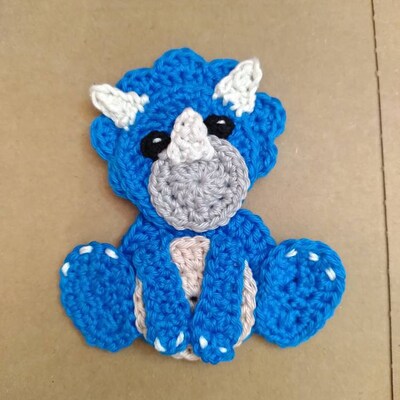 Retro Poodle Applique Pack Crochet Pattern Only Poodle Poodle Skirt ...