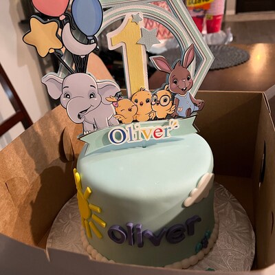 Canticos Cake Topper/canticos Topper / Canticos Birthday Decoration ...