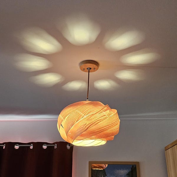 New!ceiling Light-pendant Light-chandelier-light Fixture-wood Pendant ...