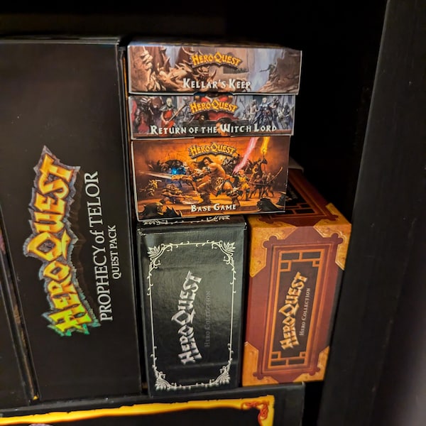 Heroquest Tuck Boxes for Base Game and All Expansions Playing Cards (12 ...