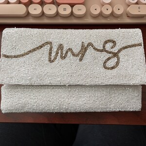 Mrs Purse, Bridal Clutch, Bride Gift, Bridal Shower Gift for Bride to ...