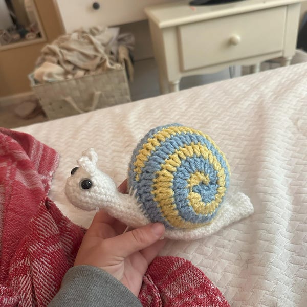 Foldable Snail Bag - PDF Crochet Pattern - Etsy
