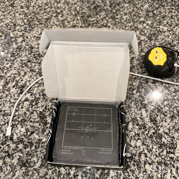 Greatest Packers Plays: Slate Coasters (set of 4) - Etsy