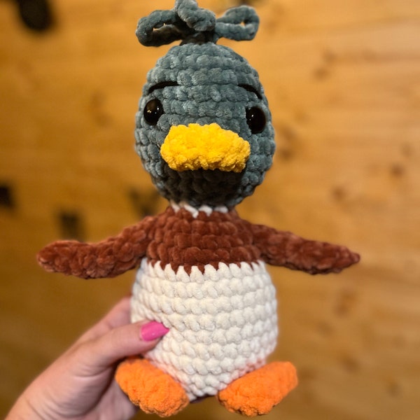 Margo Mallard Duck CROCHET PATTERN, Amigurumi Crochet Pattern, PDF ...