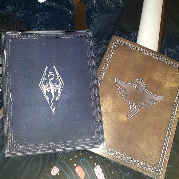 Un-official Handmade Skyrim Magic Tomes / Journals - Etsy