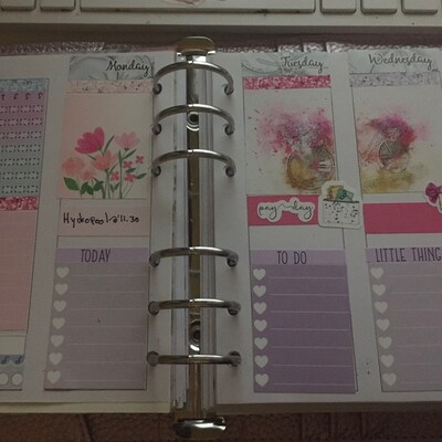 A5 2022 Weekly Planner Printable Week on 1 Page With Notes - Etsy UK