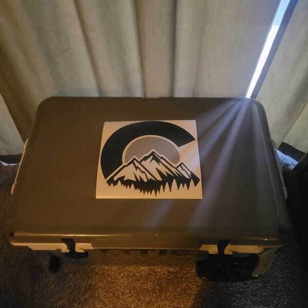 Colorado Flag Logo Sticker, Colorado Logo Sticker , Colorado Logo Decal ...