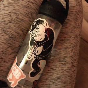 Pig Cop Protest Vinyl Graffiti Sticker Anti Police ACAB - Etsy