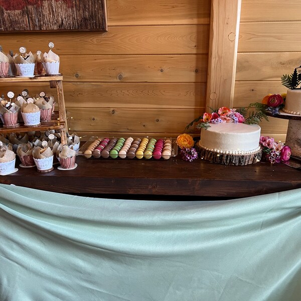 Rustic Wedding Mountain Cupcake Toppers Custom Initials / Rustic Bridal ...