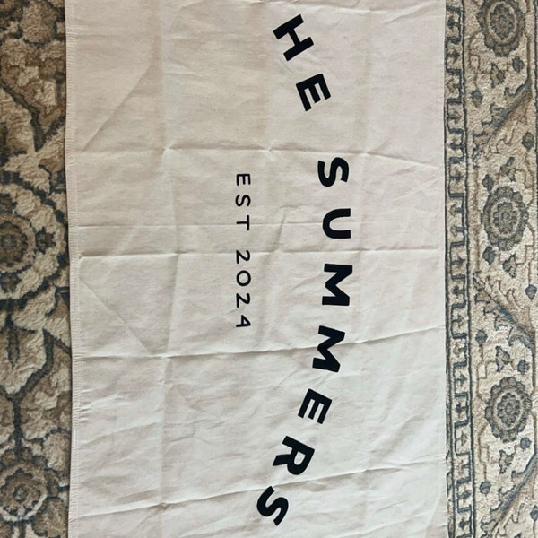 Custom Classic Flag - Hand Painted - Cotton Canvas - Vintage - Wall ...