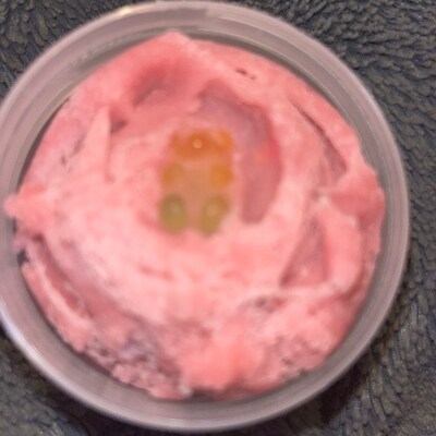 Starberry Slime Red Clear Slime With Glitter Strawberry Scented Slime ...