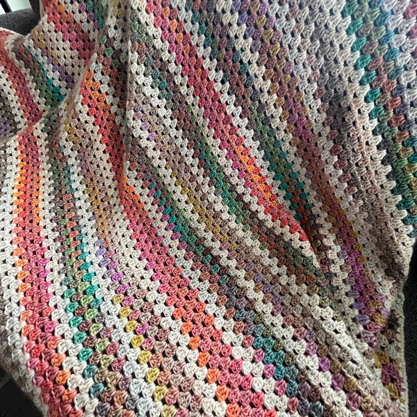 Crochet Blanket Pattern || Primavera Blanket 14 Sizes || Easy Crochet ...