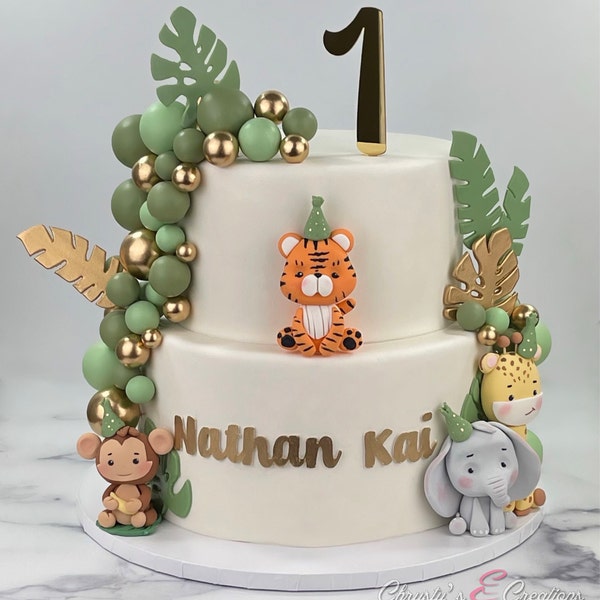 Acrylic Number Cake Charm: Milestone Birthday Decor - Etsy