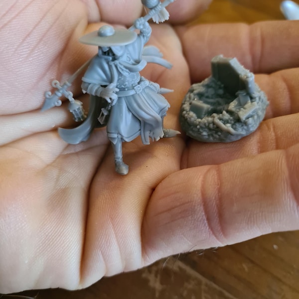 Dark Elf Warrior Miniatur | Fighter Varik Dun Ate | Tabletop Spiele ...