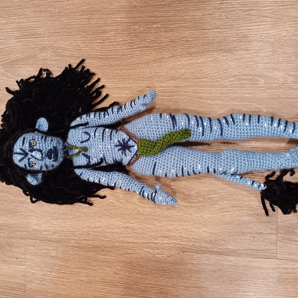PDF Avatar and Neytiri Pandora (man and Girl Body) Crochet Pattern - Etsy