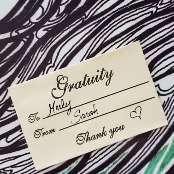 Gratuity Envelopes - Box of 200 - Increase Your Tips! - Etsy