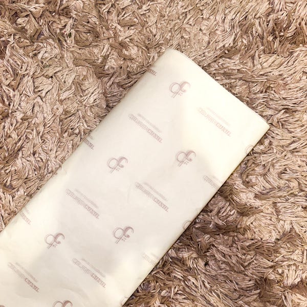 Personalized Tissue Paper, Custom Logo Tissue Paper, Branded Tissue ...